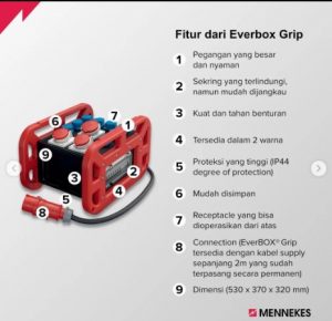 EverGrip by MENNEKES - Mobile Ekstension Box - PT MITRA TEKNIK ELEKTRINDO